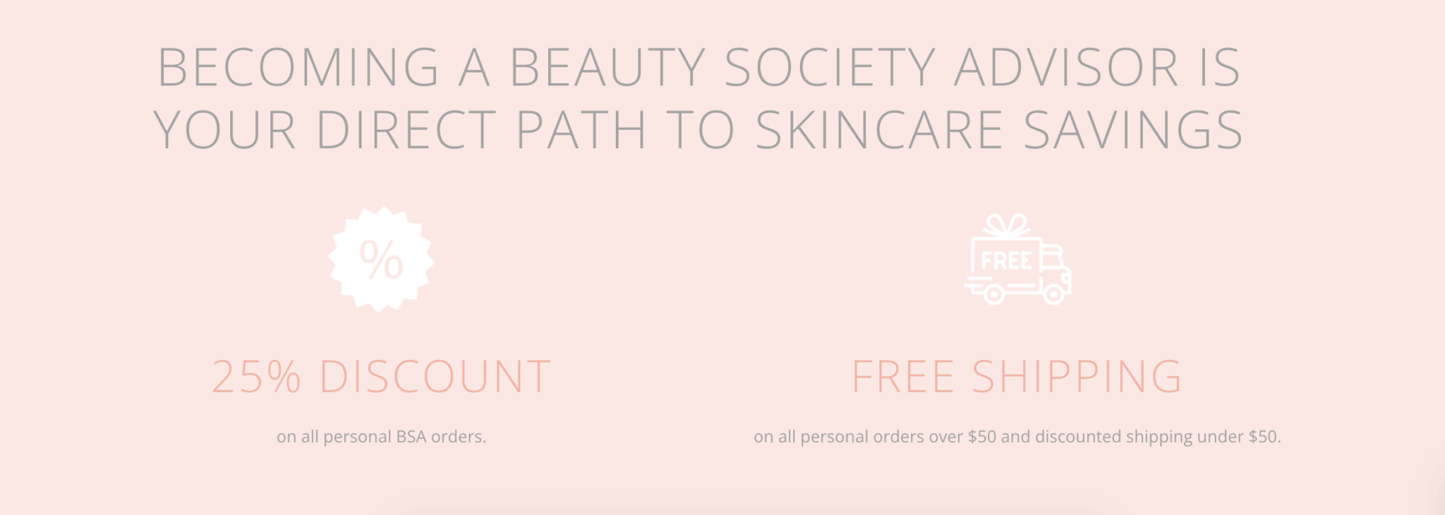 Beauty Society: How to Become a Customer or Advisor